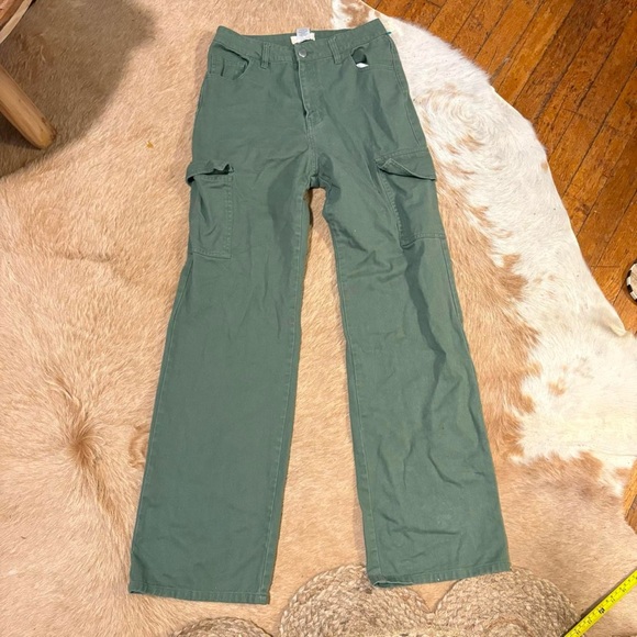 Altar'd State | Pants & Jumpsuits | Altard State Green Cargo Pants High ...